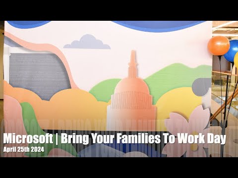 Microsoft | Bring Your Families To Work Day (BYFTWD) - YouTube