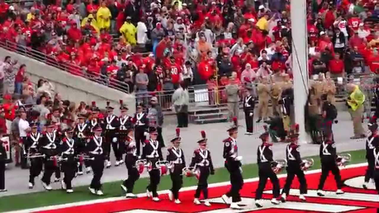 OSUMB Entire Pregame Show incl Double Script Ohio and Ramp 9 19 2015 ...
