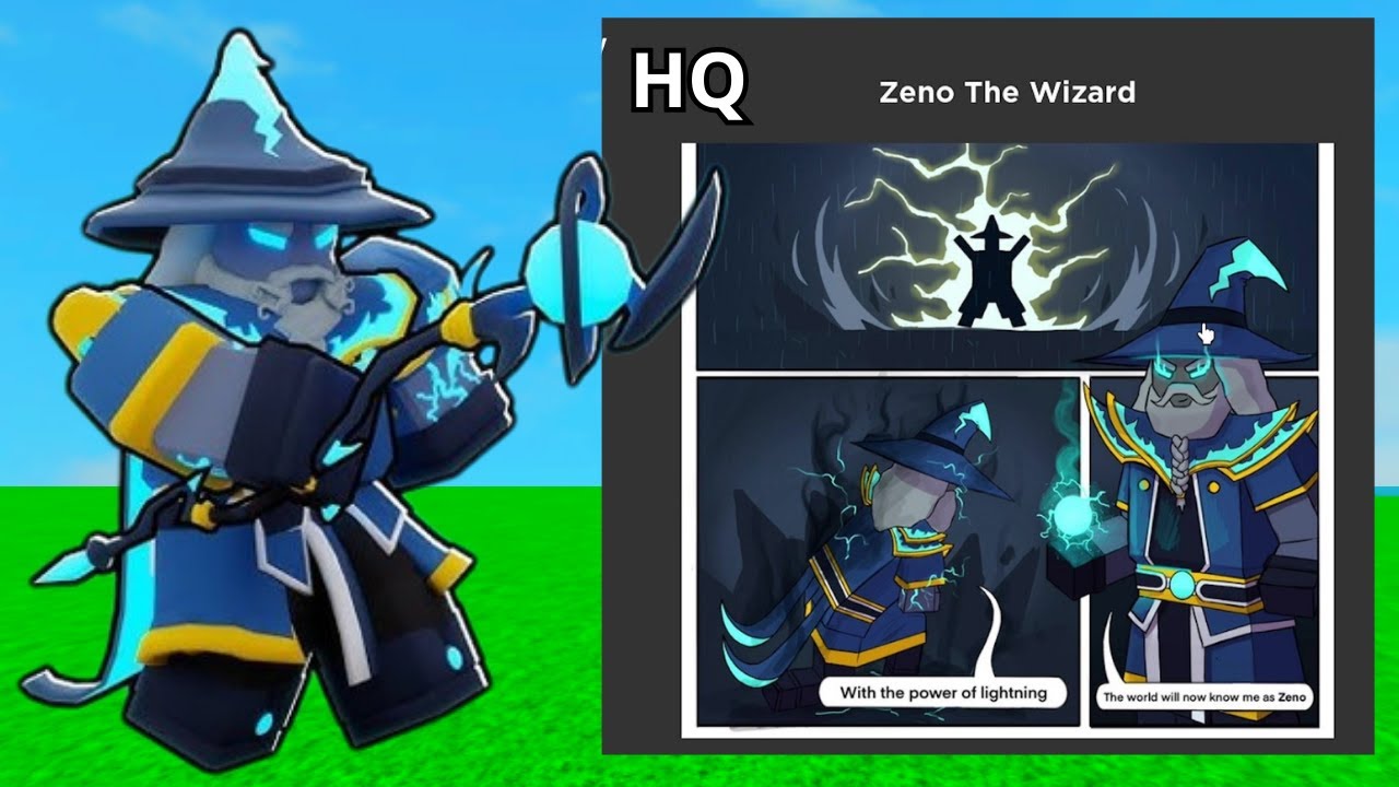 ⭐NOVA ATUALIZAÇÃO KIT ZENO MAIS HQ DO PERSONAGEM [ROBLOX BEDWARS]🌙 ...