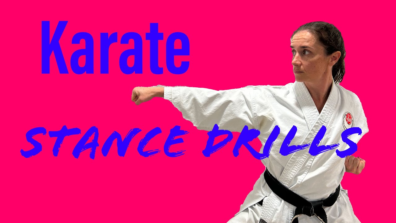 Karate workout: stance combo training - YouTube
