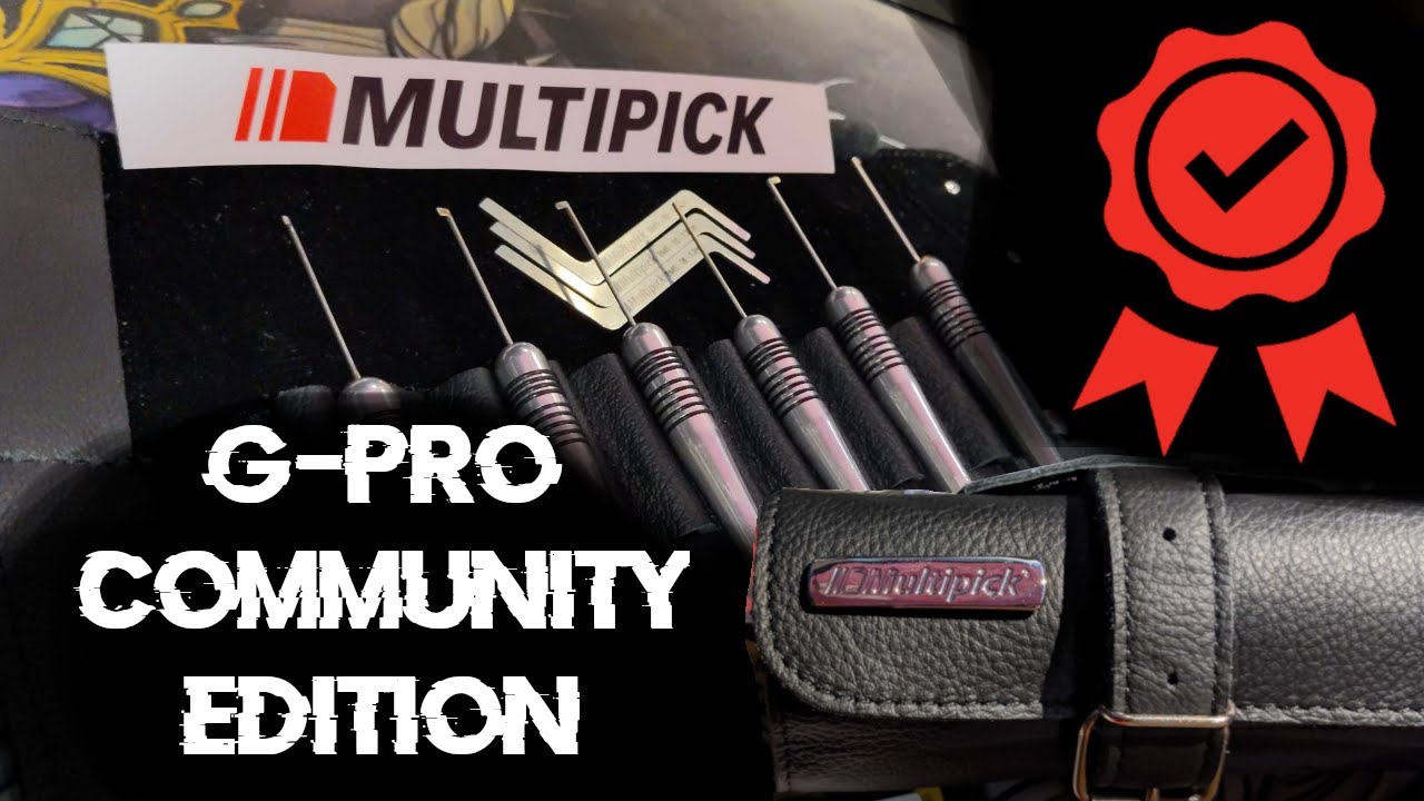 Review Ganzúas multipunto - Multipick ELITE G-PRO Community Edition ...