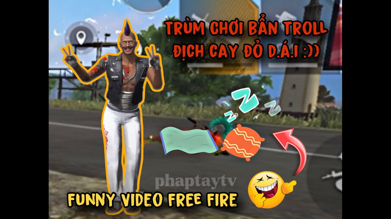FUNNY FREE FIRE | TRÙM CHƠI BẨN TROLL ĐỊCH CAY ĐỎ TRỨNG CHIM C.Ú.T😆🗿# ...