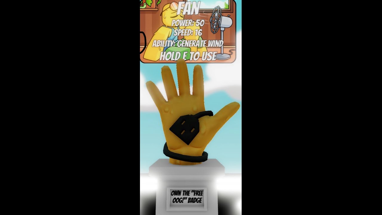 How to get the fan glove in slap battles - YouTube