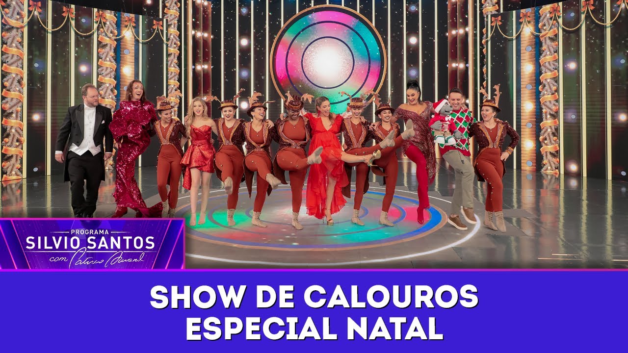 Show de Calouros - Natal | Programa Silvio Santos (21/12/25) - YouTube
