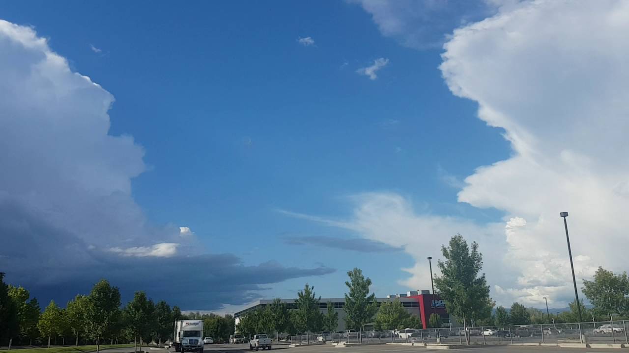 Two storms collide in Kelowna - YouTube