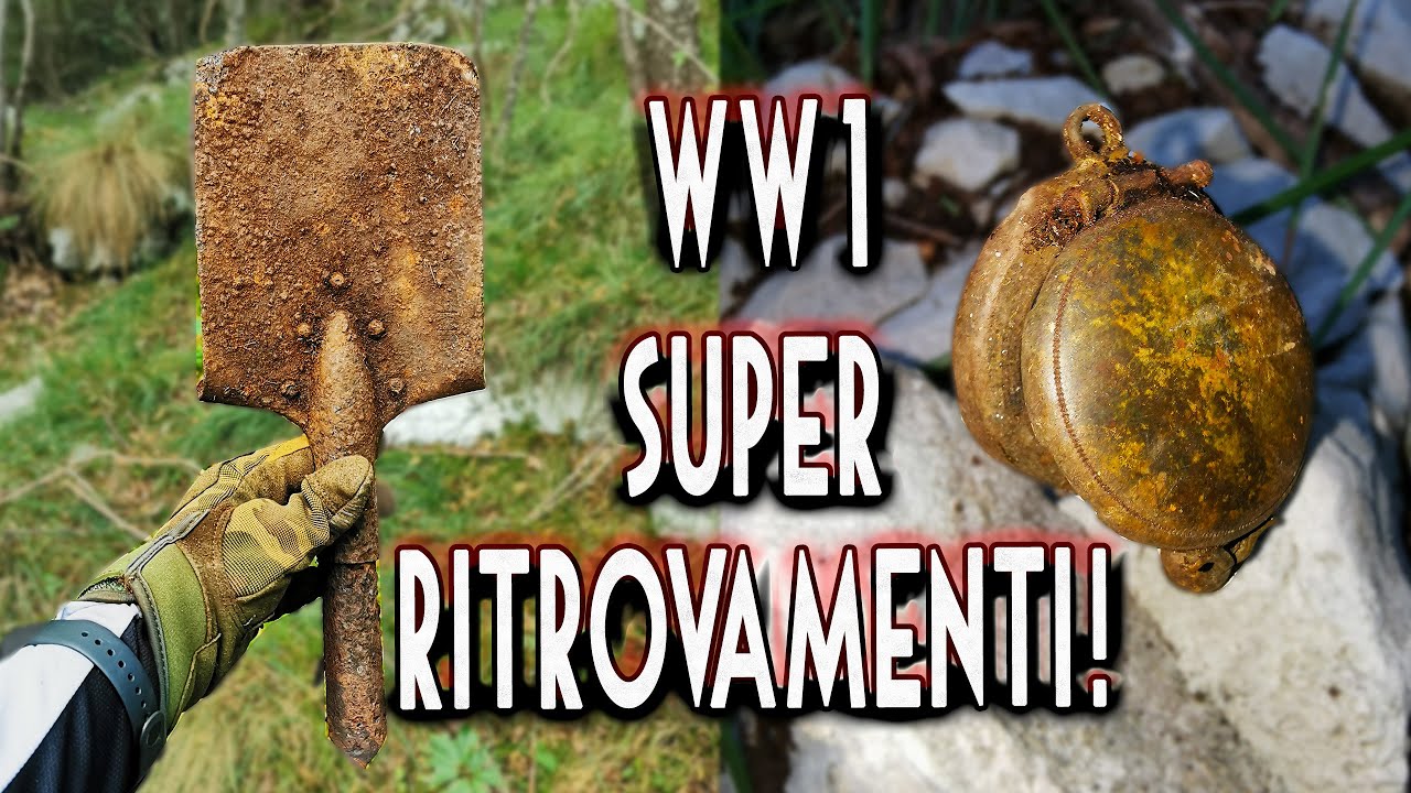 Super Ritrovamenti con METAL DETECTOR di reperti della PRIMA GUERRA ...
