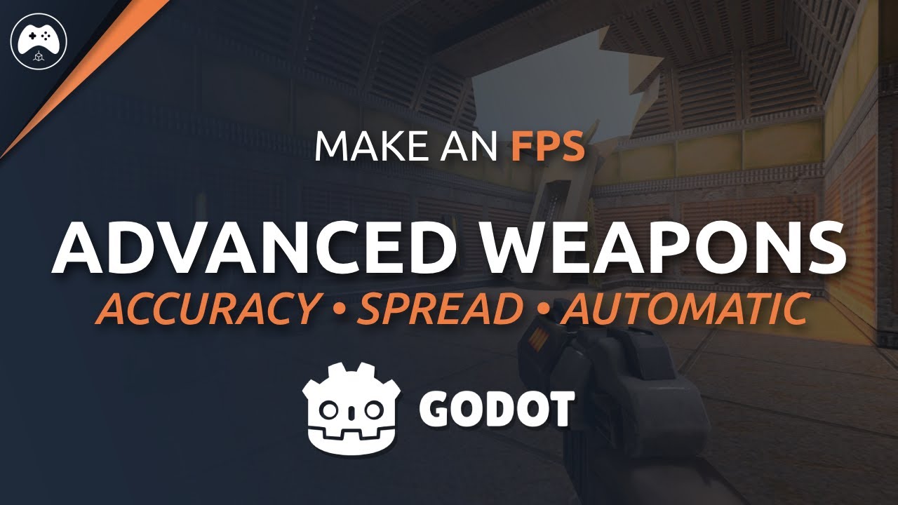 Shotgun Spread & Automatic Weapons - Godot FPS Series #9 - YouTube