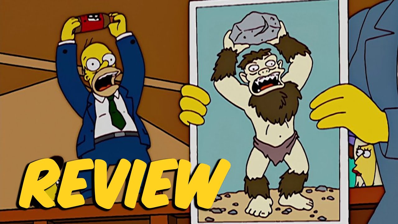 The Simpsons "The Monkey Suit" Review | Four Finger Discount - YouTube