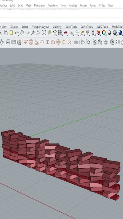 Brick wall#grasshopper3d #grasshopper #architecture #rhino3d # ...