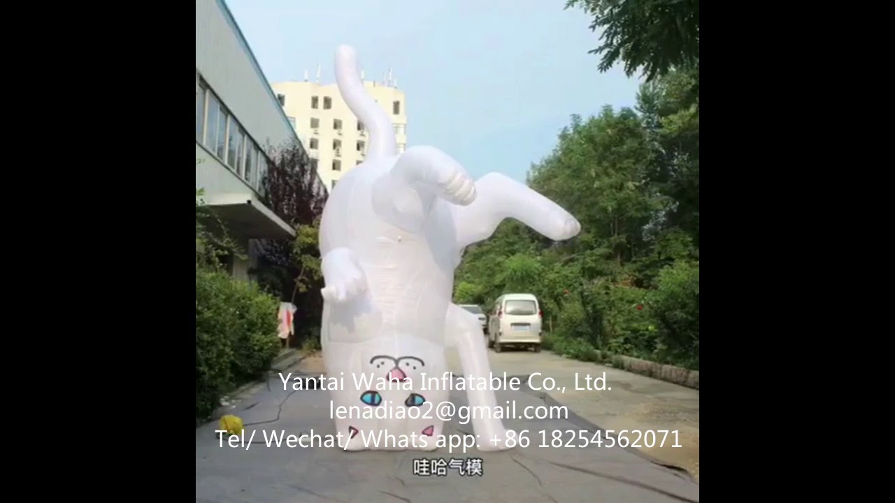 Inflatable minion, banana man, handstand cat for outdoors decoration ...