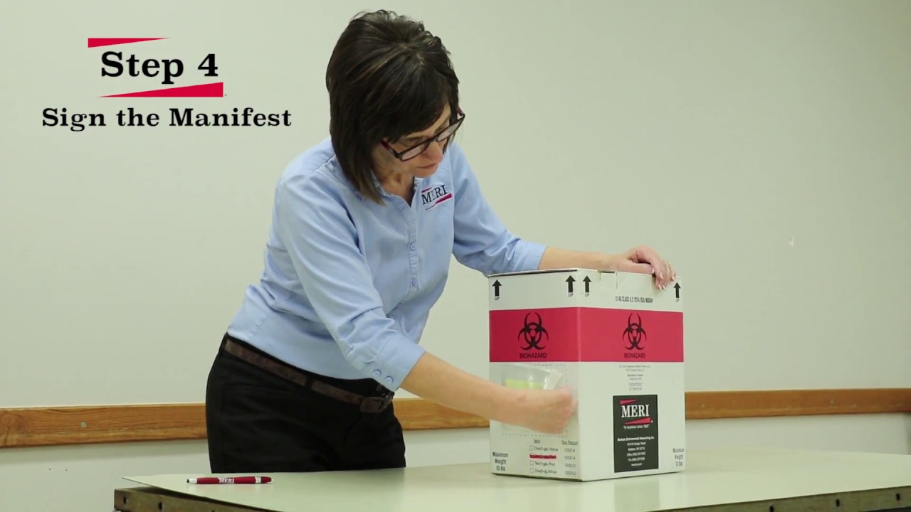 How To Use MERI's Medical Waste Mail Back System in 5 Simple Steps ...