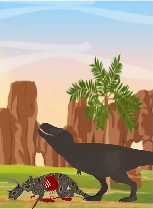 Test Tyrannosaurus rex - YouTube