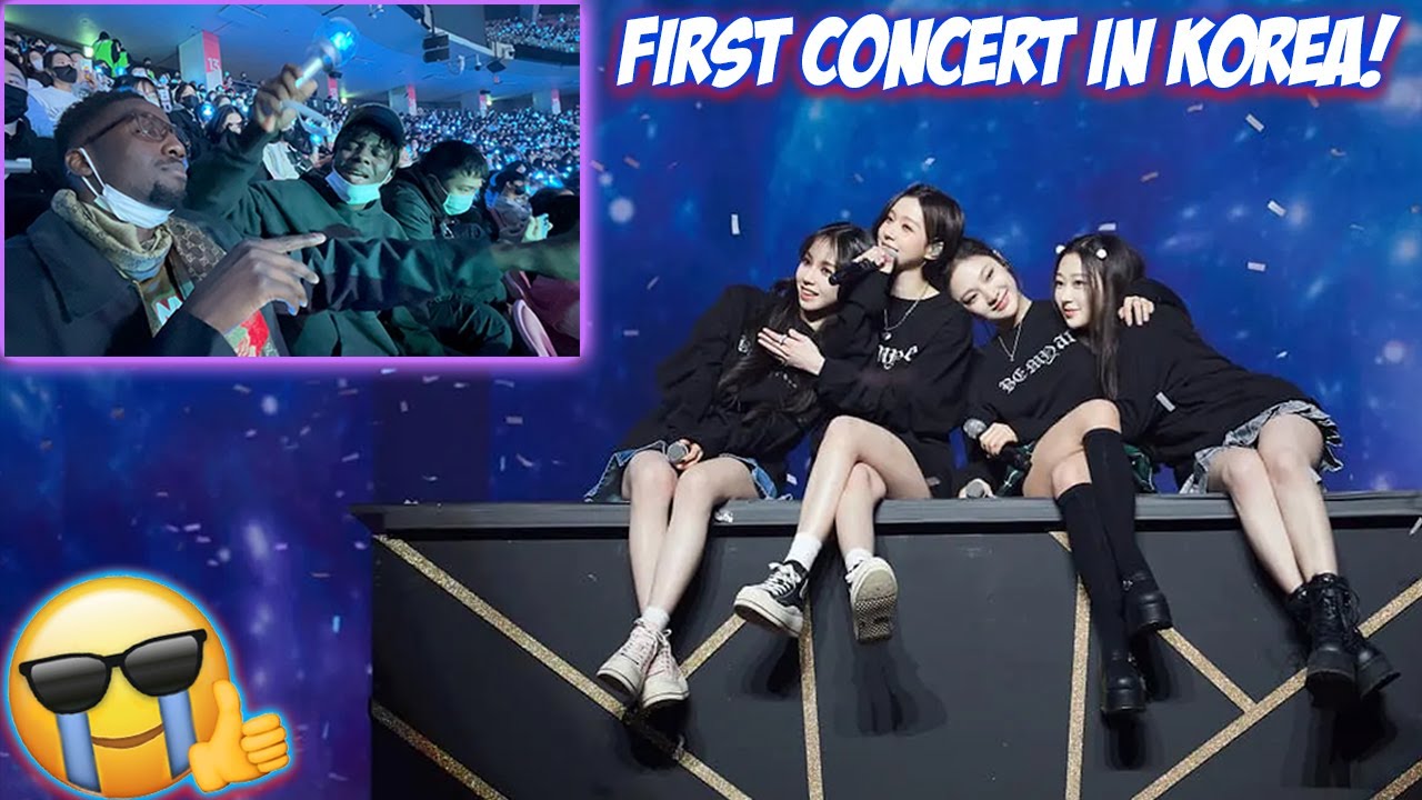 Our first K-pop concert in KOREA!! - YouTube