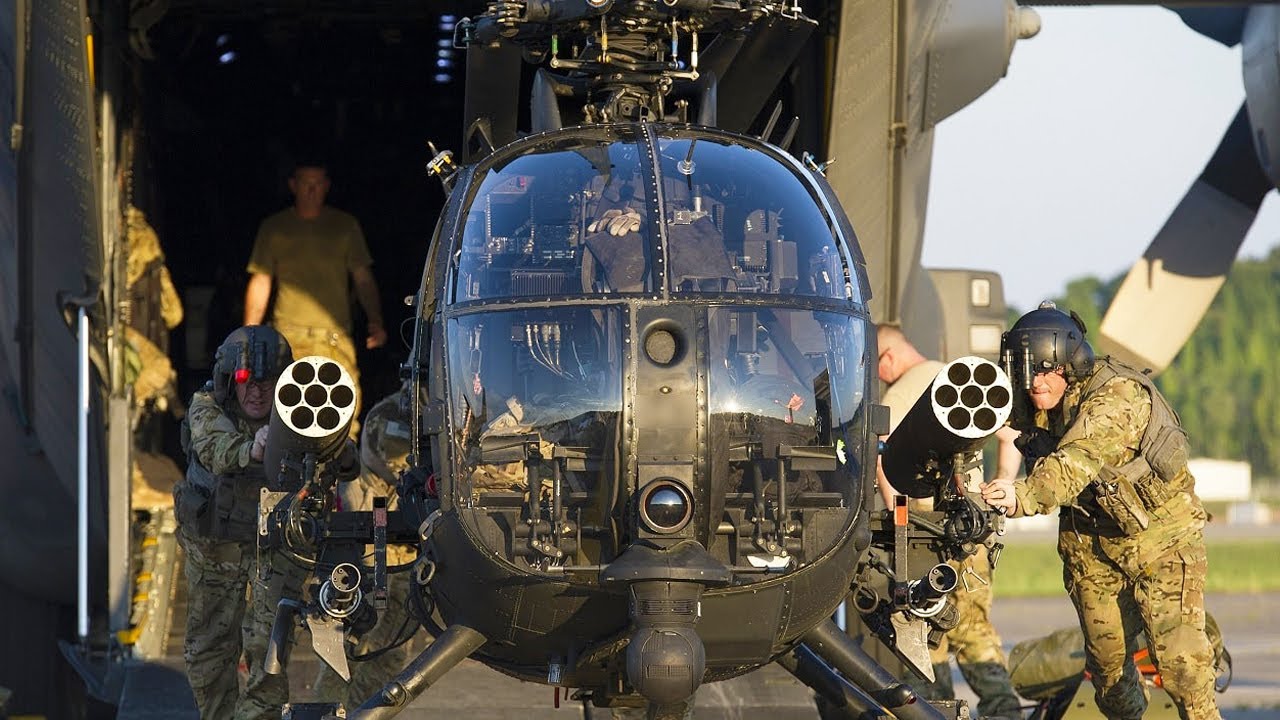 AH-6/MH-6 Little Bird: El HUEVO ASESINO de Operaciones Especiales - YouTube
