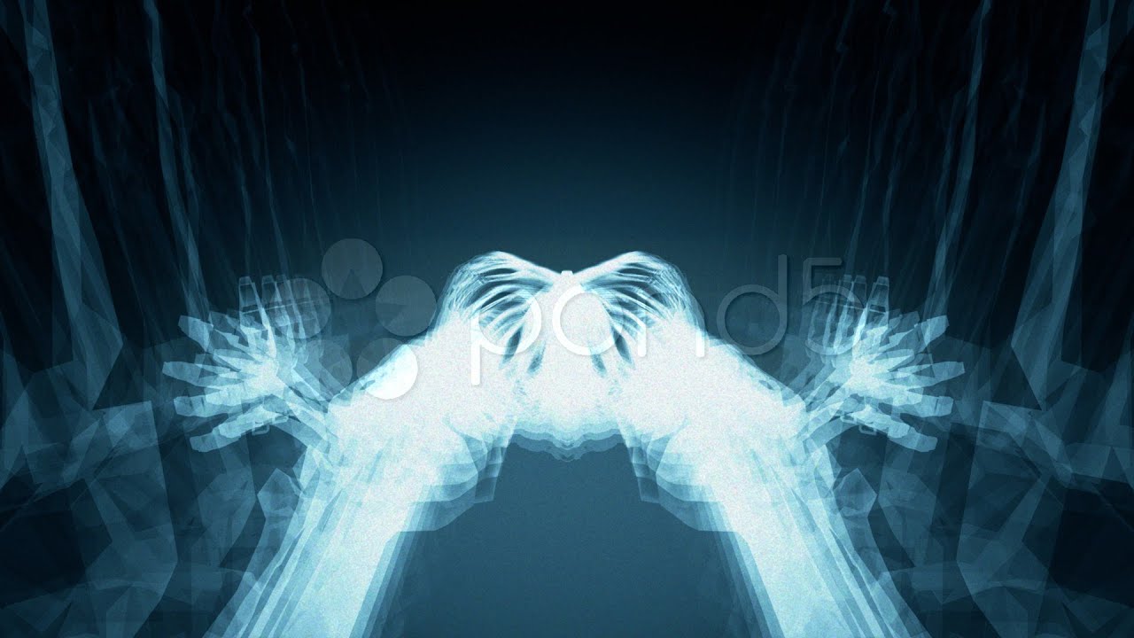 Vj Skeleton Hd. Stock Footage - YouTube