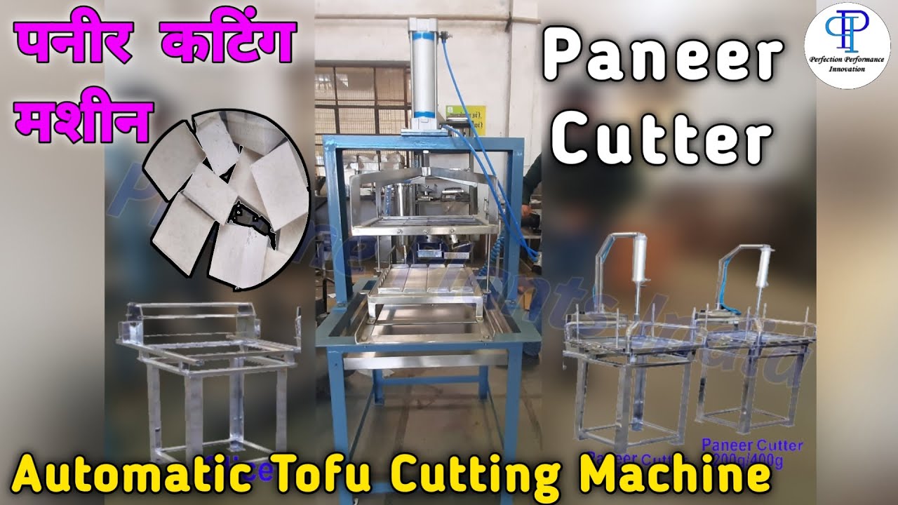 automatic paneer cutting machine // paneer and tofu cutter // #paneer ...