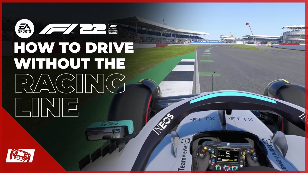 F1 22 How To Drive Without The Racing Line - YouTube