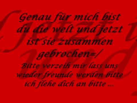Verzeih mir:( bitte ich bereu es =/ - YouTube