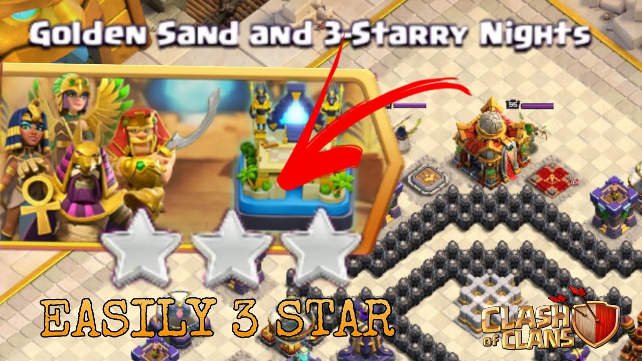Easily 3 Star The Golden Sand and 3 Starry Nights challenge (Class of ...