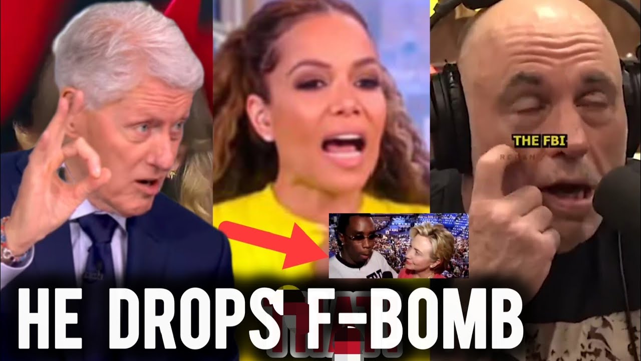 Joe Rogan Loses It after Bill Clinton Drops F-Bomb on The view after ...
