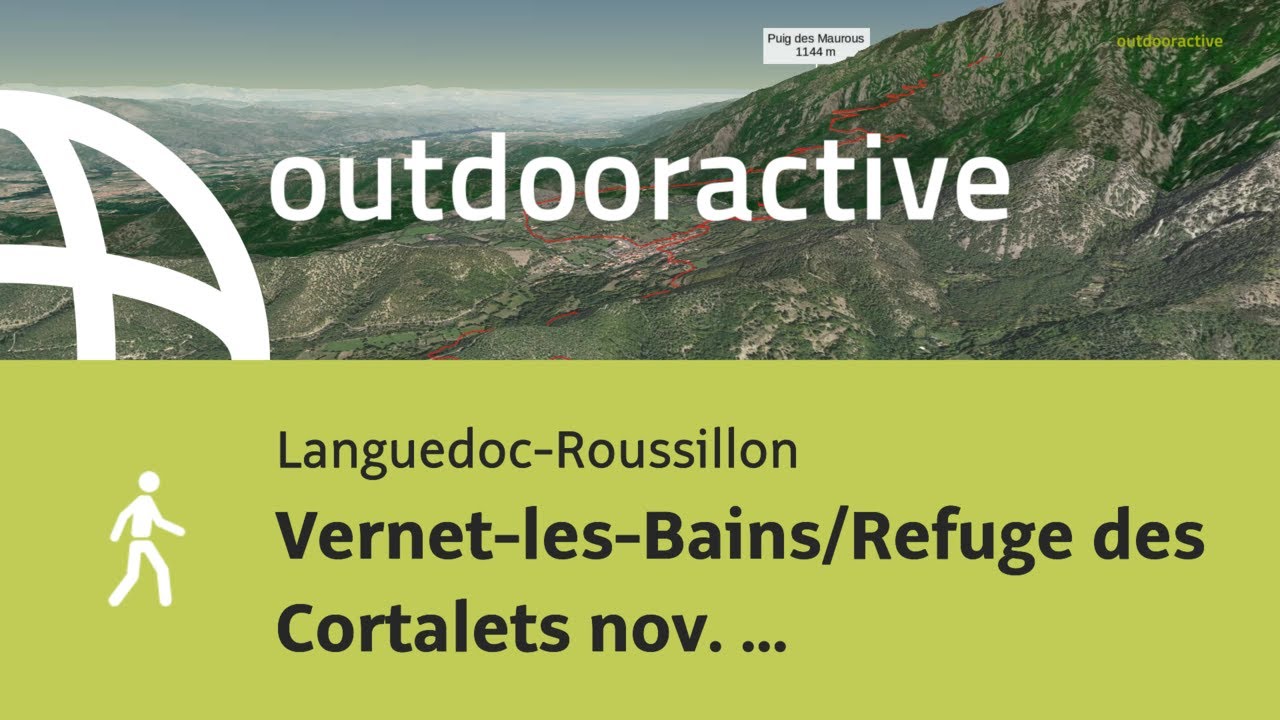 randonnée dans le Languedoc-Roussillon: Vernet-les-Bains/Refuge des ...