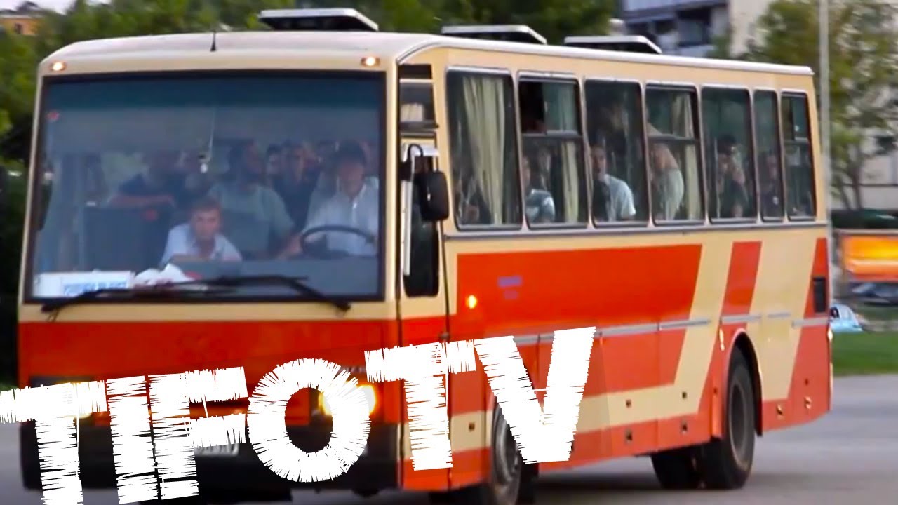 ARMADA Rijeka . Hajduk - Rijeka 2:1 .. Armada stize na Poljud - YouTube