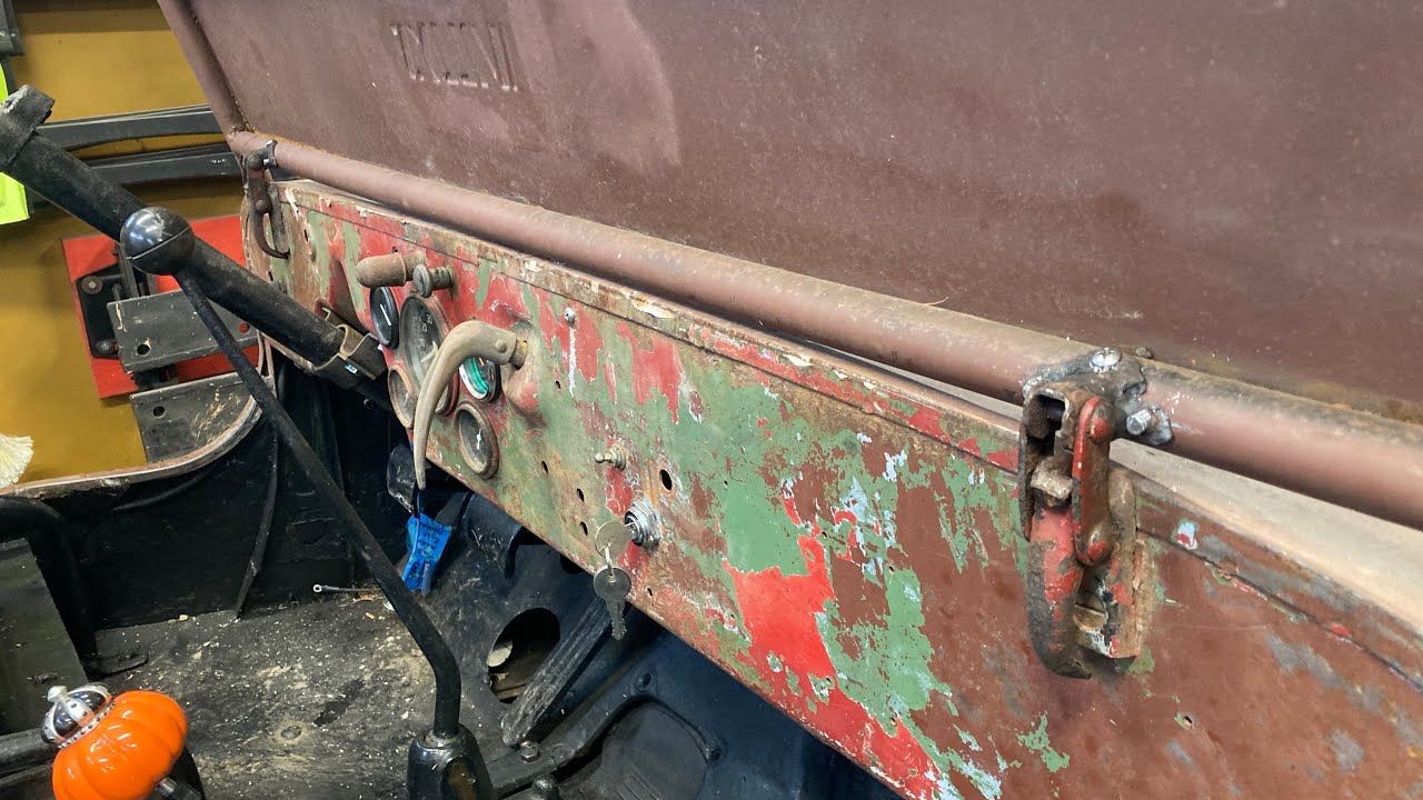 Installing windshield latches on my Jeep CJ2A - YouTube