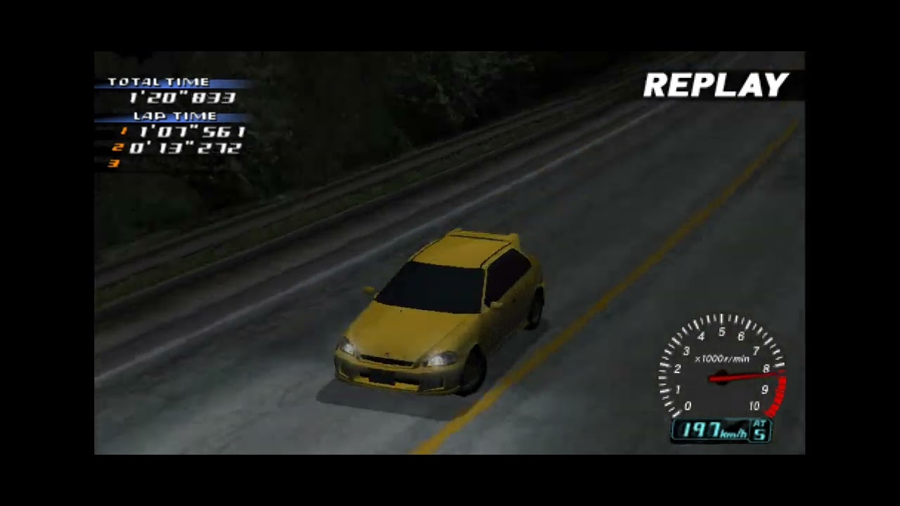 Initial D Replay Stage: Bonuses: Battle of the Civics (EK9 vs EG6 ...