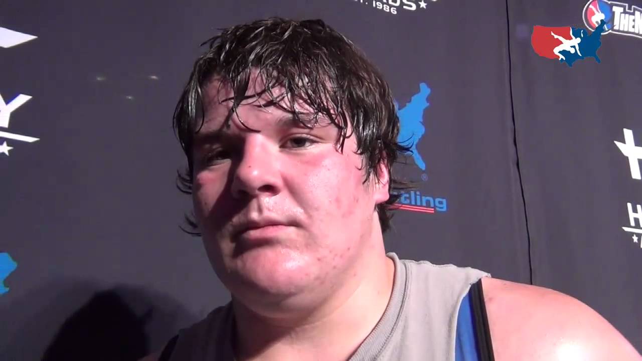 Wyatt Spears (OR), 285 lbs. Cadet Nationals Greco-Roman champion - YouTube