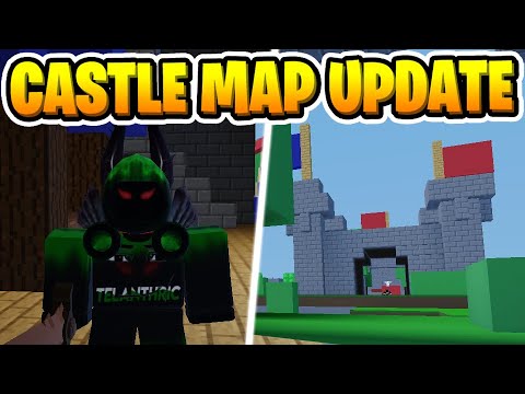 Roblox BedWars CASTLE MAP Update - YouTube
