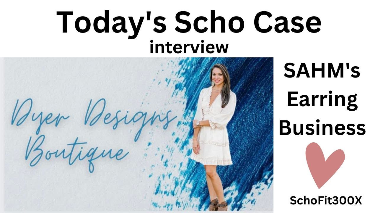 Scho Case # 102 Interview with Sarah Dyer of Dyer Designs Boutique - Earrings - YouTube