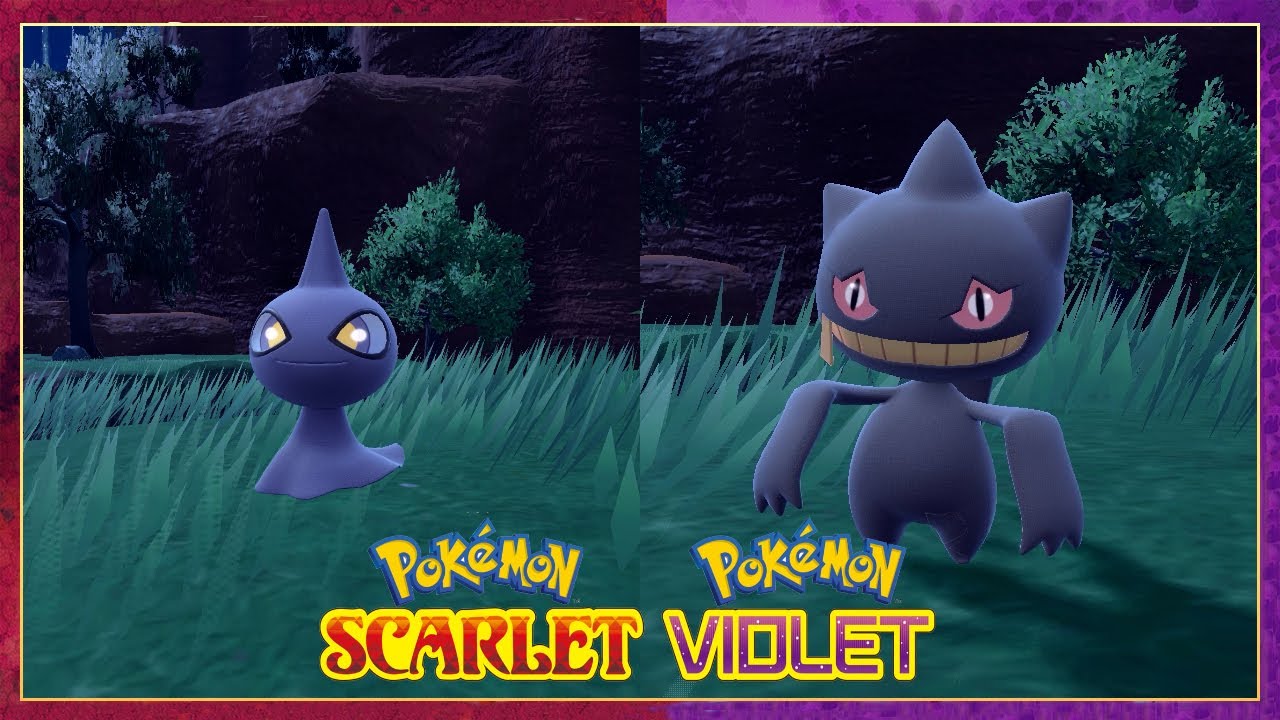 Pokemon Scarlet & Violet How To Evolve Shuppet Into Banette - YouTube