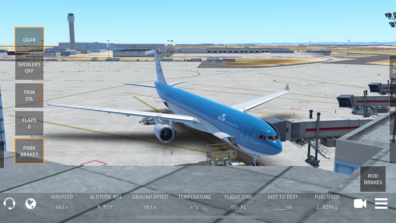 Infinite flight- KLM 678 Edmonton (CYEG) - Calgary (CYYC) KLM A330-300 ...