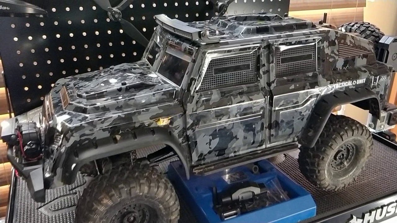 Trx-4 upgrades. Proline light bars and Warn winch. - YouTube