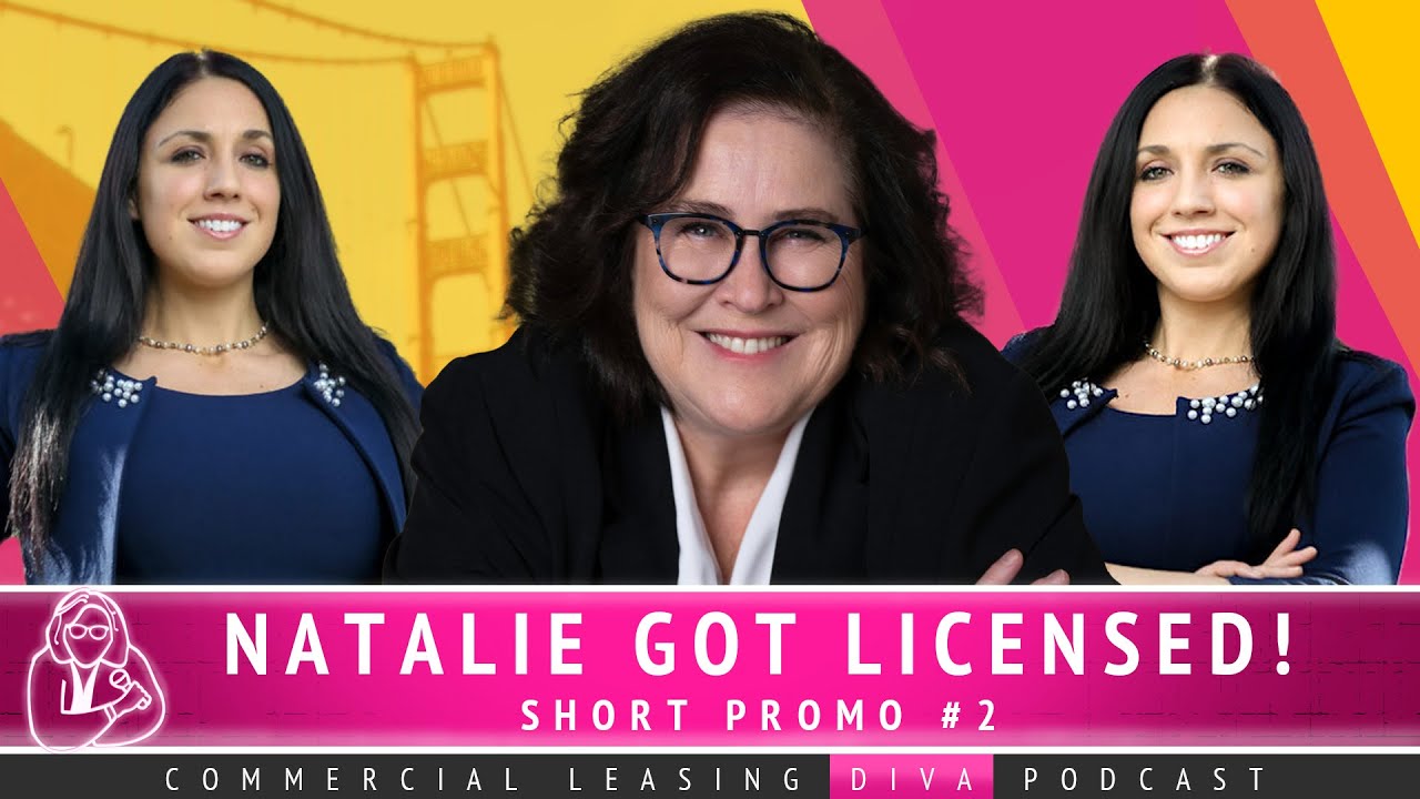 Natalie Got Her License! | Commercial Leasing Diva Podcast Ad - YouTube