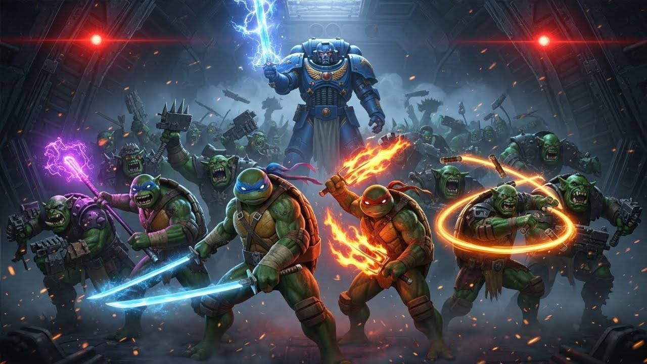 What If the Ninja Turtles Entered Warhammer 40K? | Full Story | TMNT vs ...