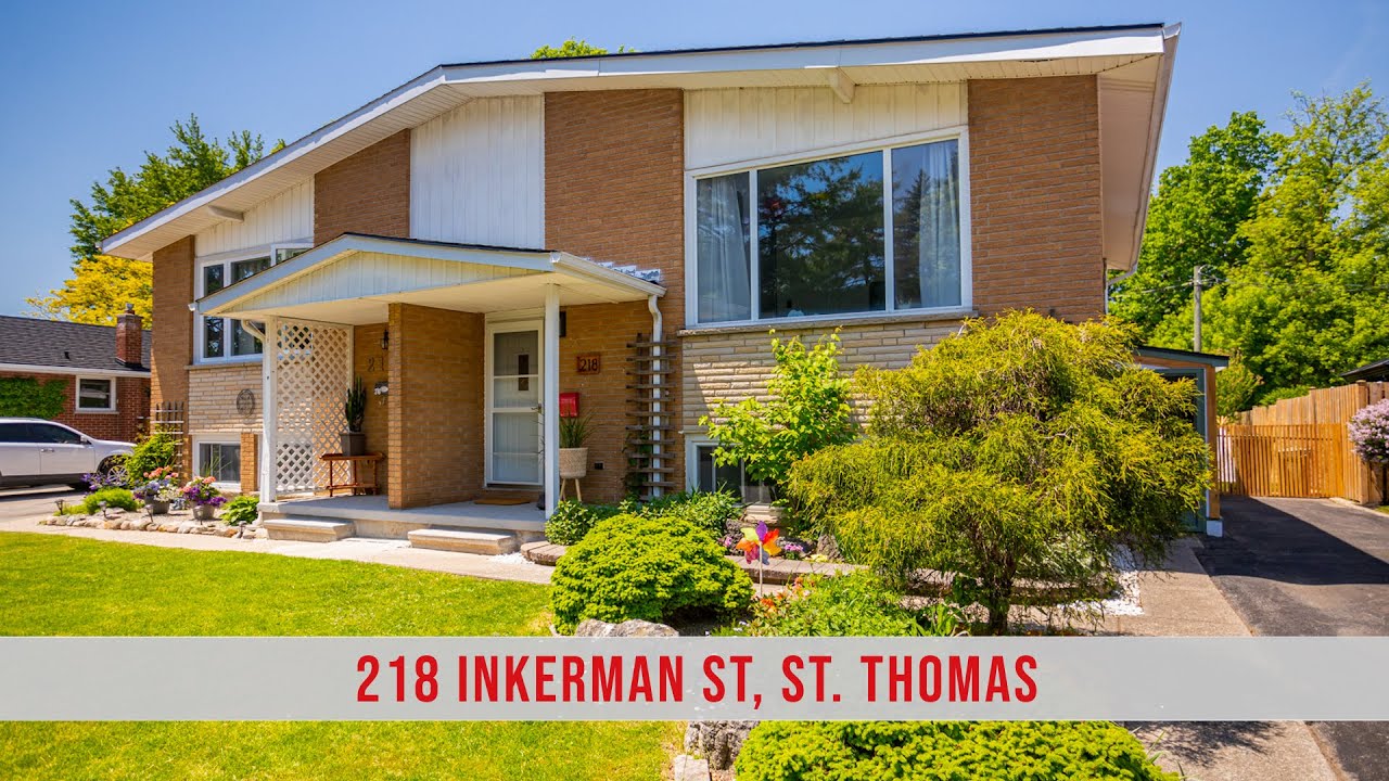 🏡Home Tour - 218 Inkerman St - ST. THOMAS, ON - YouTube