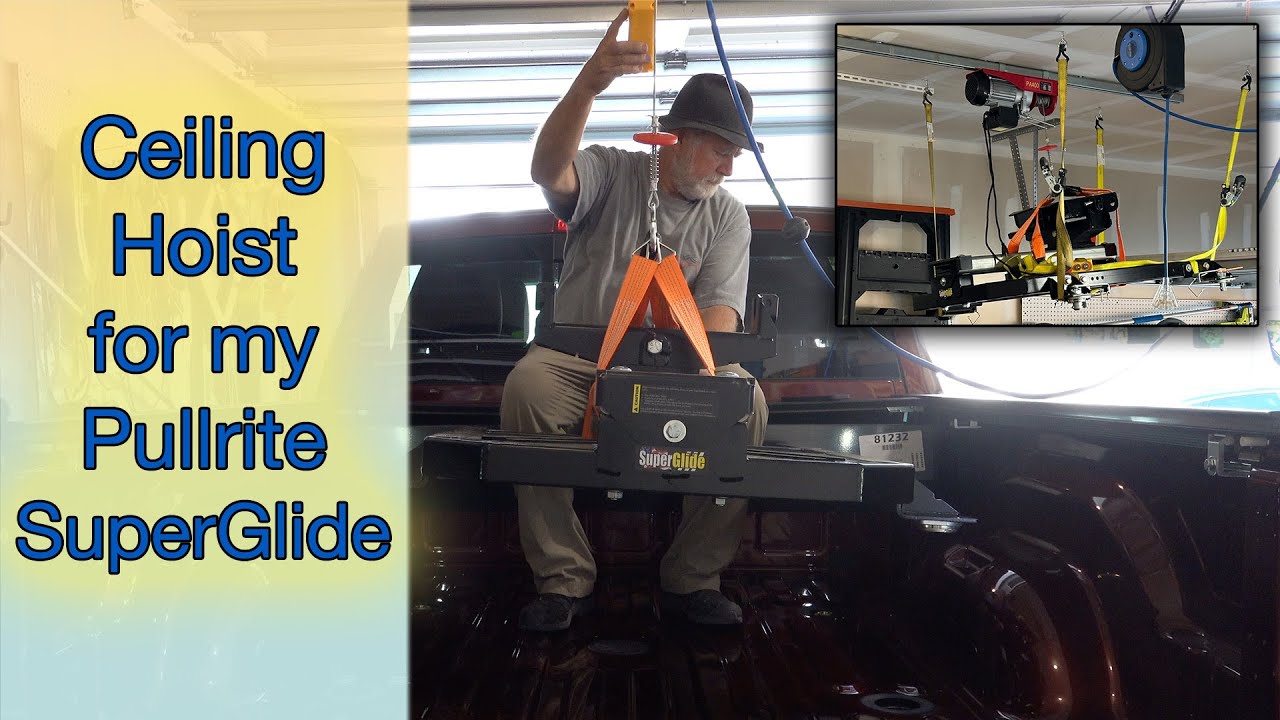 A Ceiling hoist for Pullrite SuperGlide - YouTube