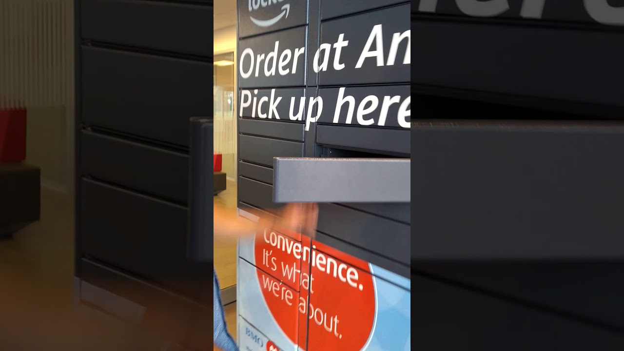 How to pick up your orders from Amazon locker - YouTube