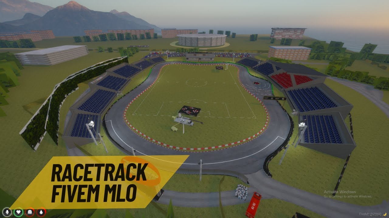 Racetrack fivem | Fivem Mods | Interior & map for Roleplay | FiveM mlo ...