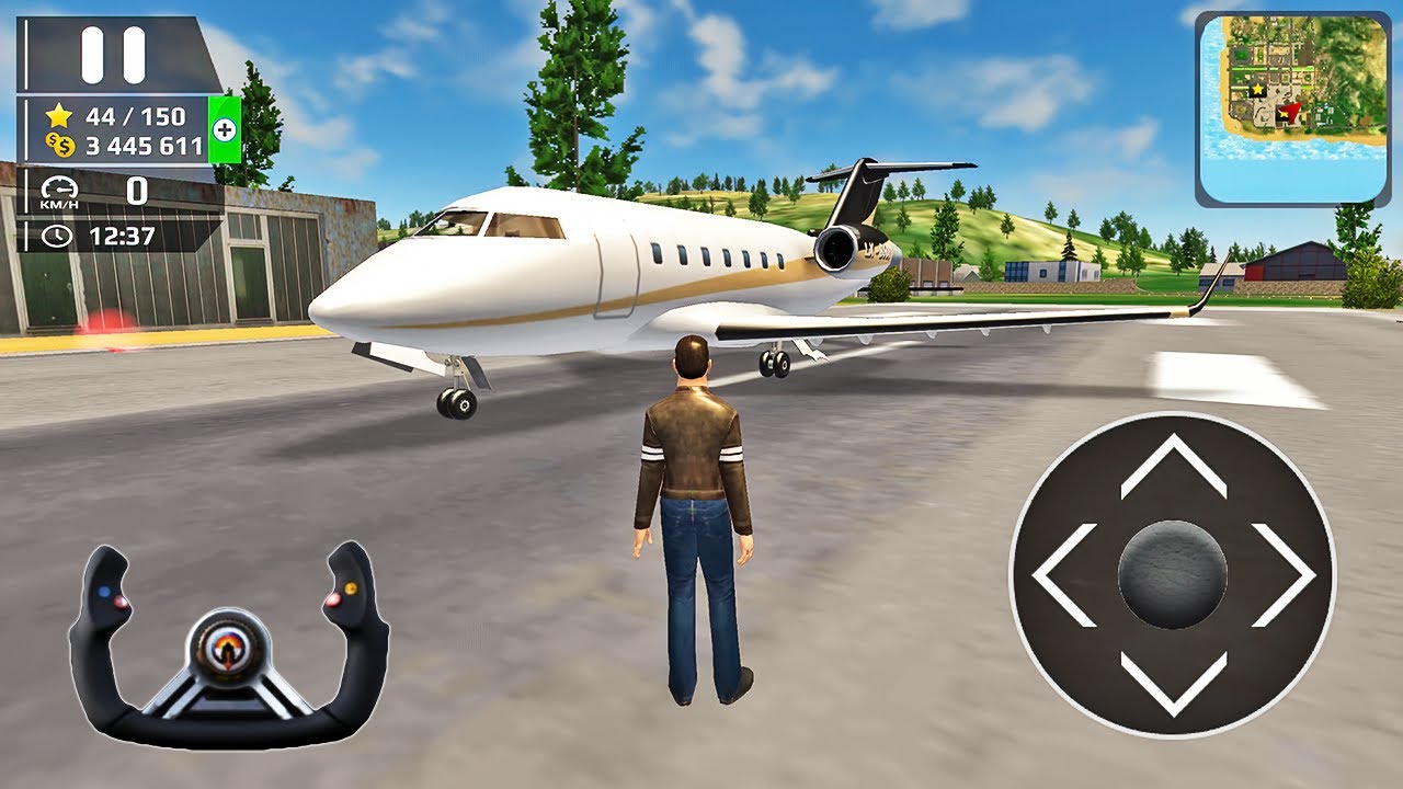 Airplane Flight Pilot Simulator - Rescue Plane Accident - Android ...