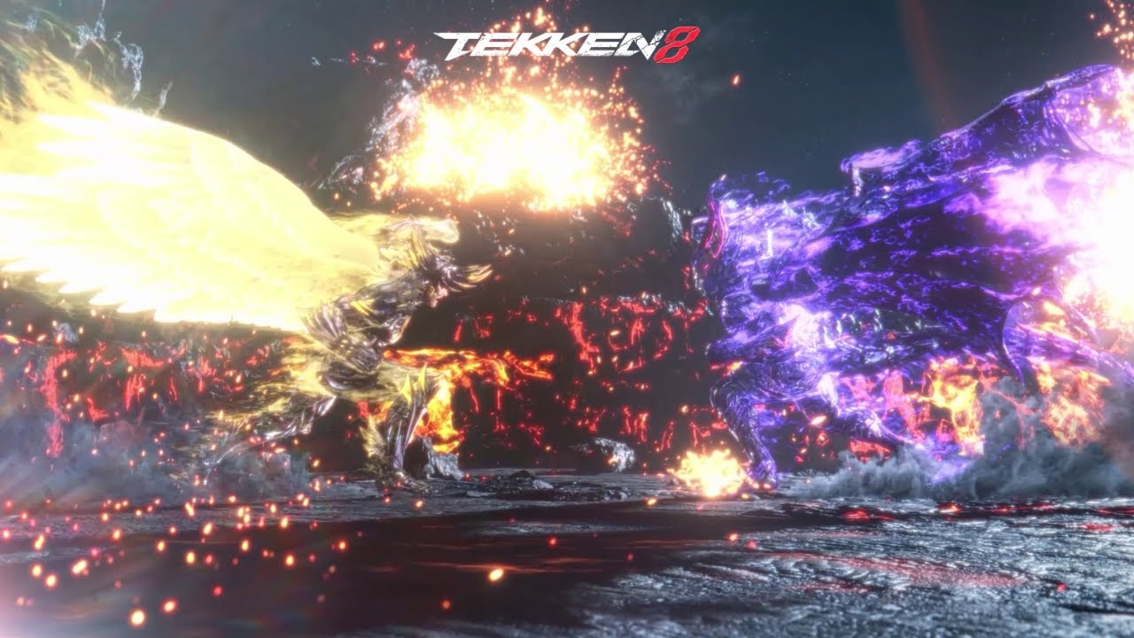TEKKEN 8 Final Boss Fight | Angel Jin vs True Devil Kazuya ( 2024 ...