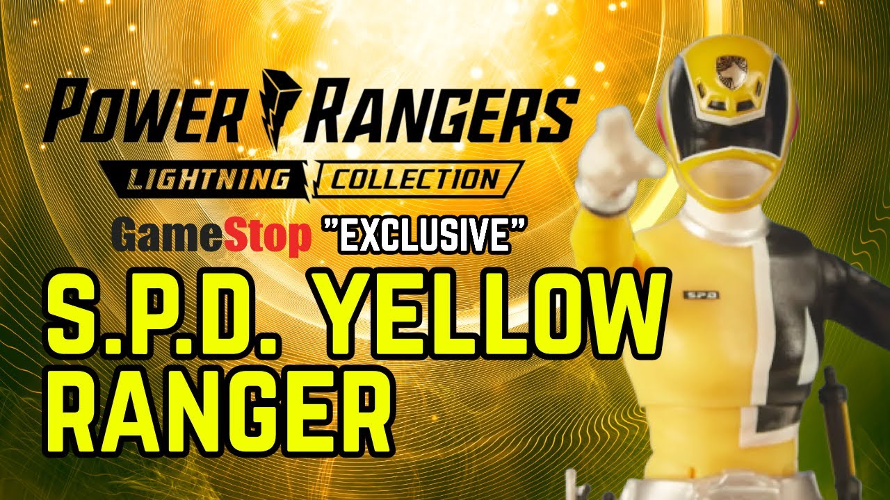 REVIEW: Power Rangers Lightning Collection- S.P.D. Yellow Ranger ...