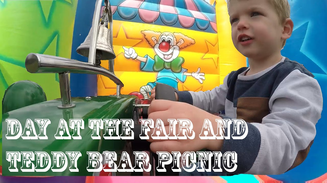 Fun Fair And Kids Rides Adventure To The Teddy Bears Picnic - YouTube