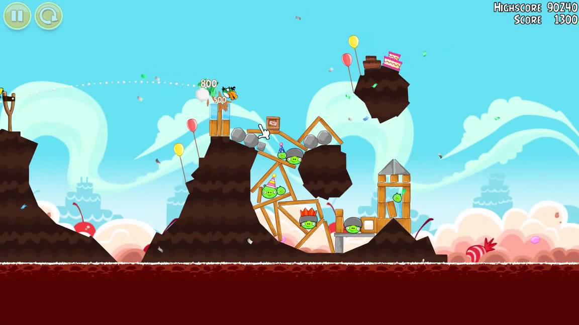 Angry Birds - Episode 55 - Back to Drinking Punch and Eating Cake - YouTube