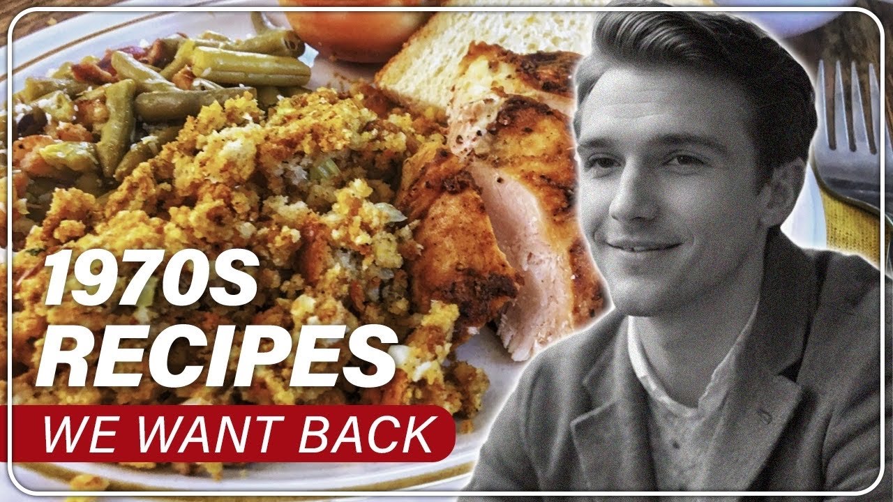 The CLASSIC Thanksgiving Menu of the 1960s and 70s Revealed! - YouTube