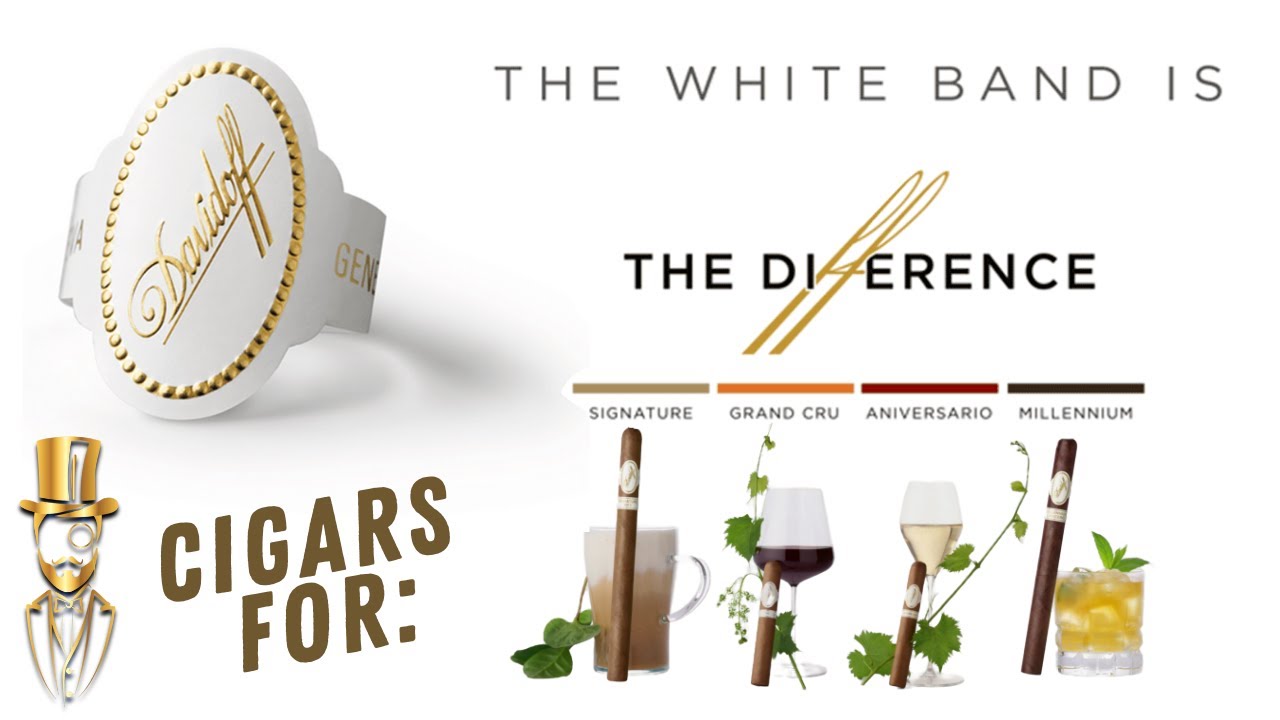 Davidoff White Band explained: Signature, Gran Cru, Aniversario ...