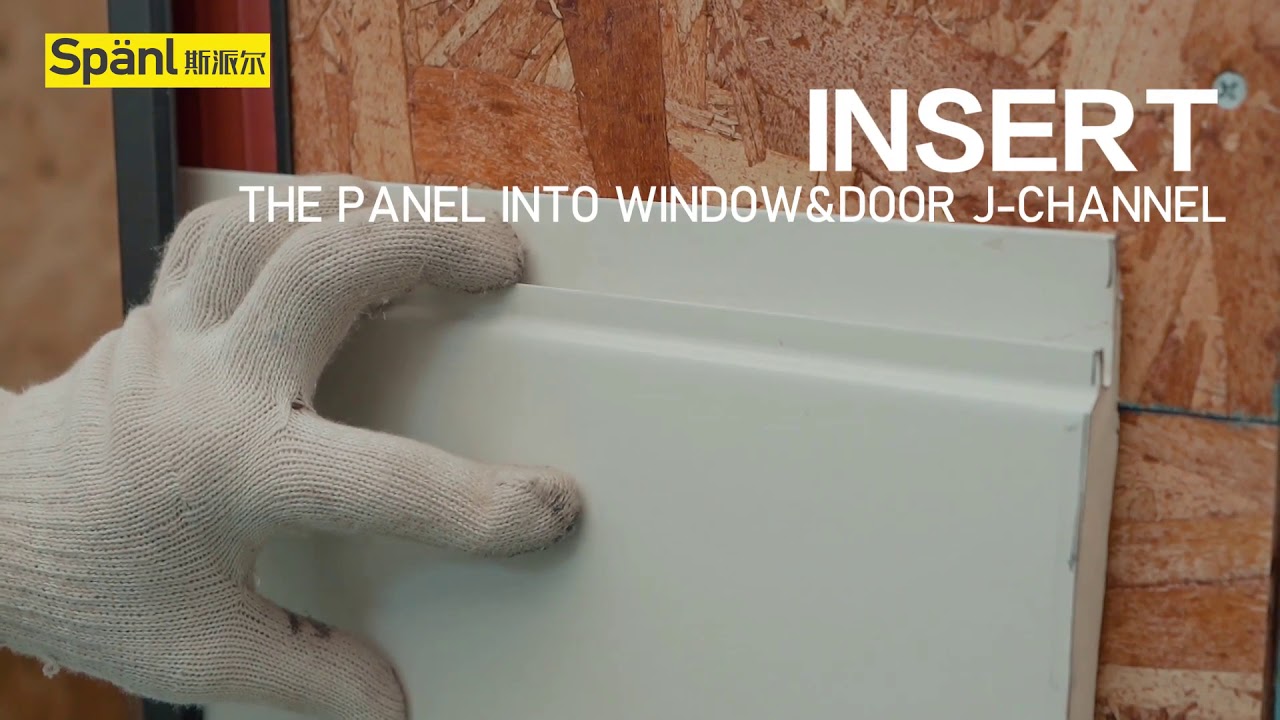 How to Install Window Sill Corner(CKJ01)-Spanl Metal Siding Accessory ...