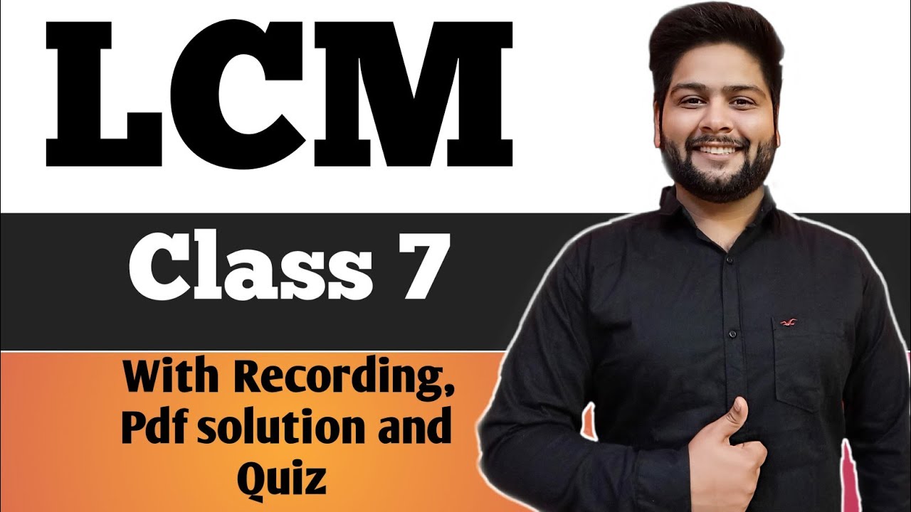 LCM for Class 7 live on #teachmint Classroom ID: 421396892 #live - YouTube