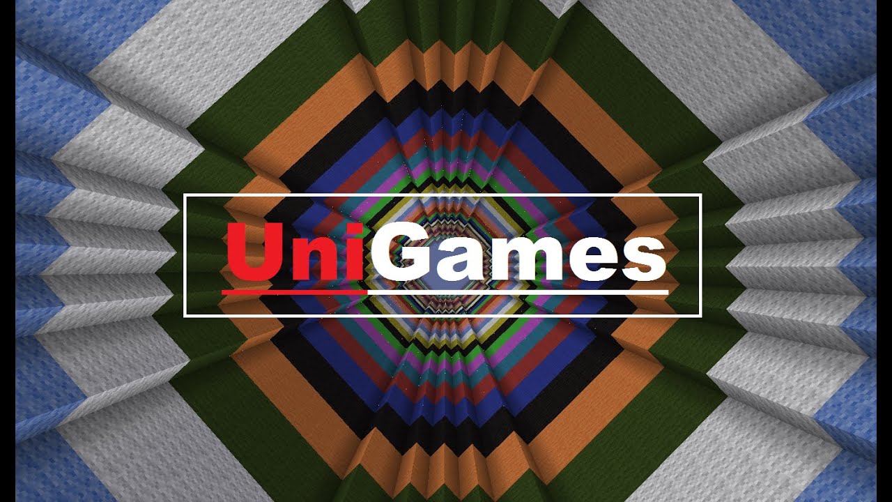 UniGames Обновление моей карты с мини играми - YouTube